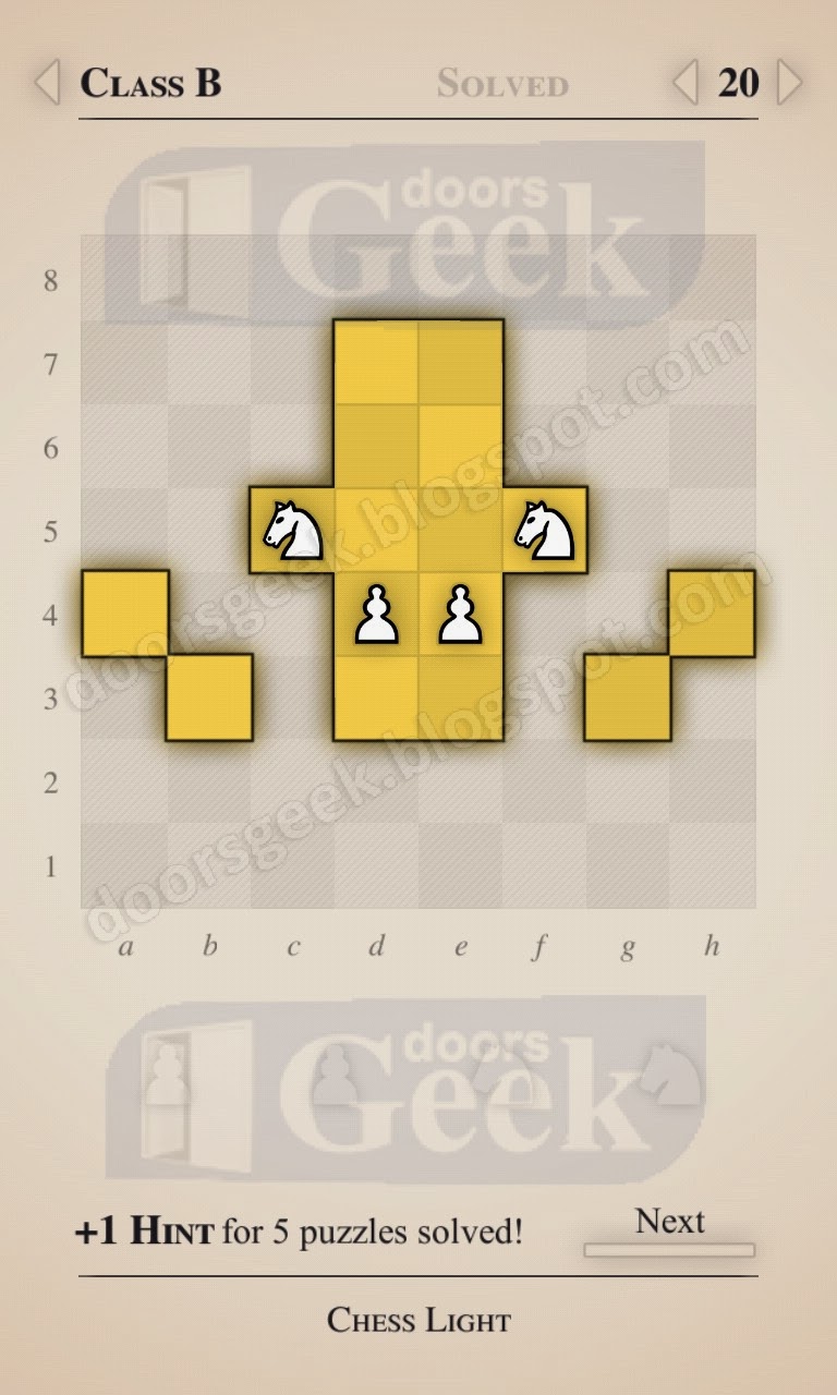Chess Light [Class B] Level 20 ~ Doors Geek